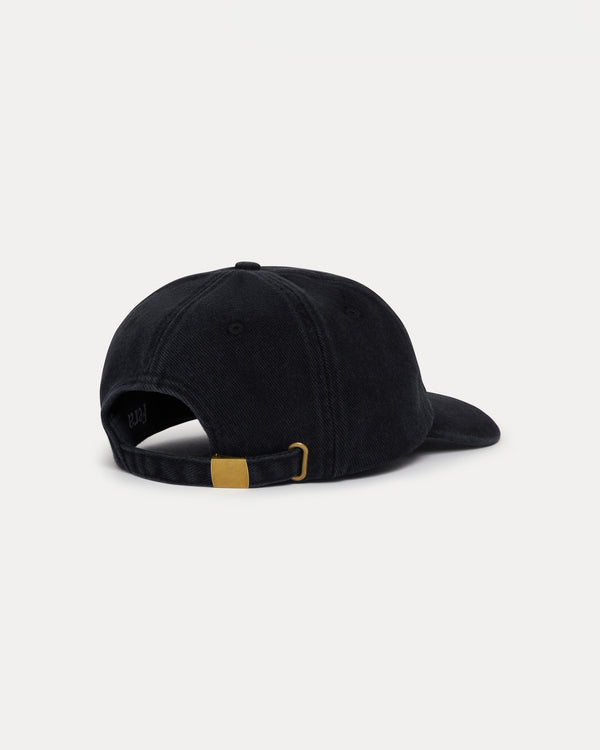 Fera Cap – Black | Low Profile Cotton Twill Cap