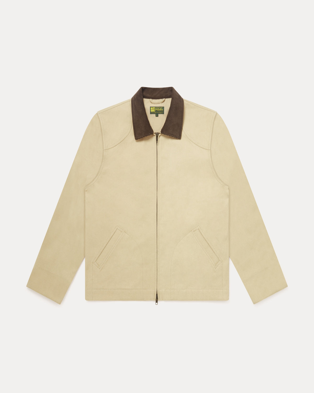 Fera Shire Jacket – Oat | Canvas Lined